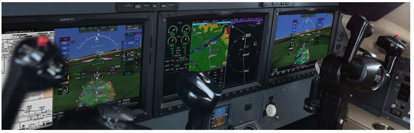 Le Garmin 5000 certifié sur le Learjet - Les Ailes du Québec
