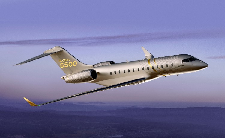 Bombardier a livré le premier Global 5500 - Les Ailes du Québec