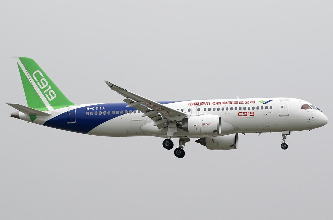 Airbus, Boeing et Comac C919 - Les Ailes du Québec