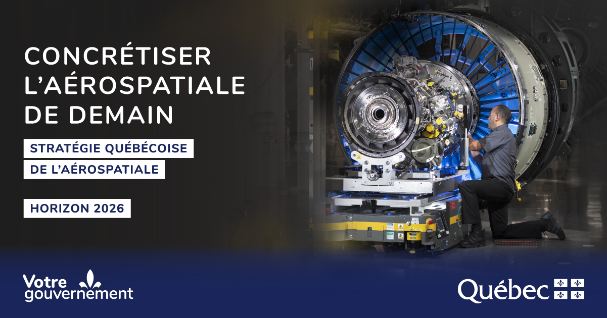 La Stratégie québécoise de l’aérospatiale - Les Ailes du Québec
